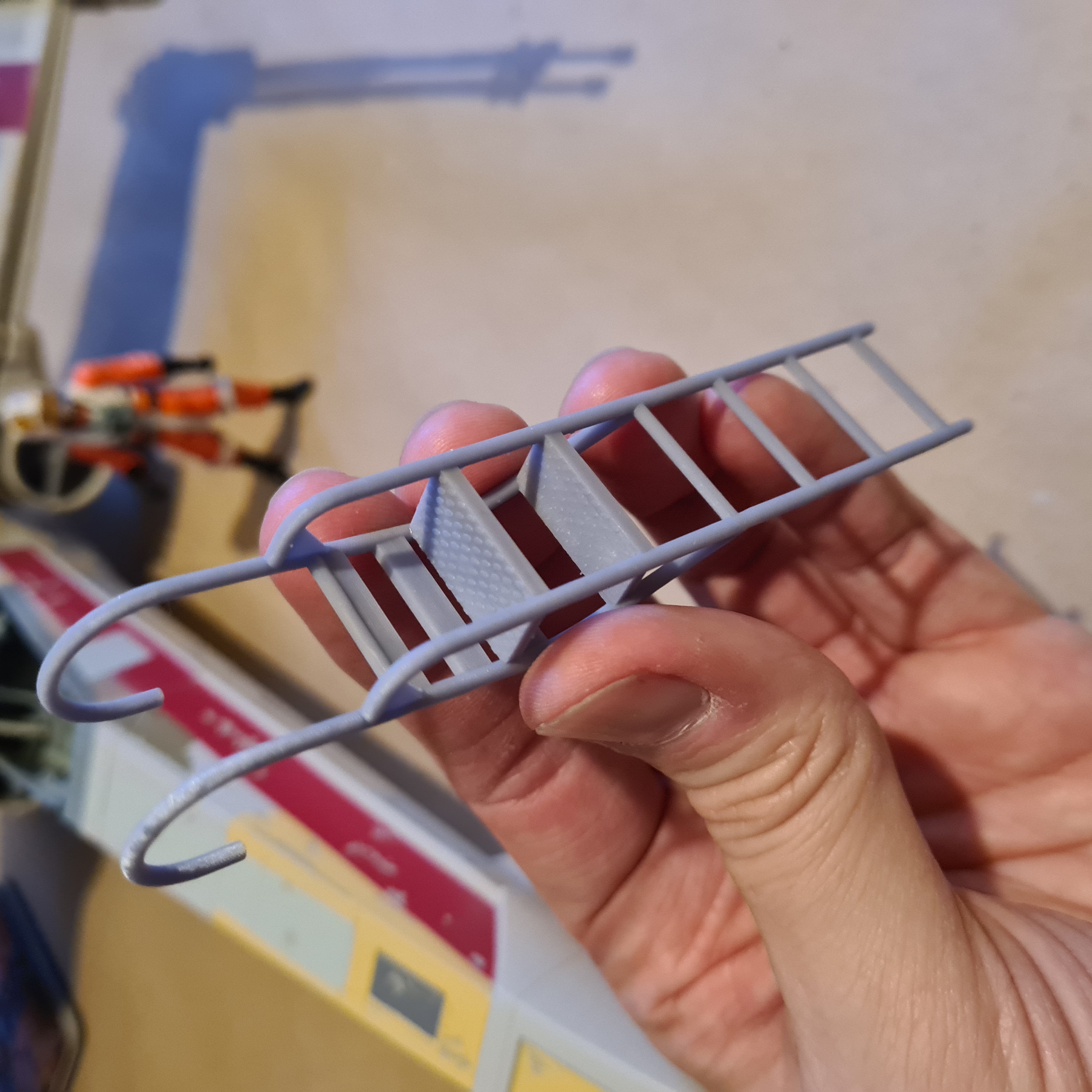 STL file X-Wing Ladder as seen in the Book of Boba Fett for 3.75 🚀 ・3D ...