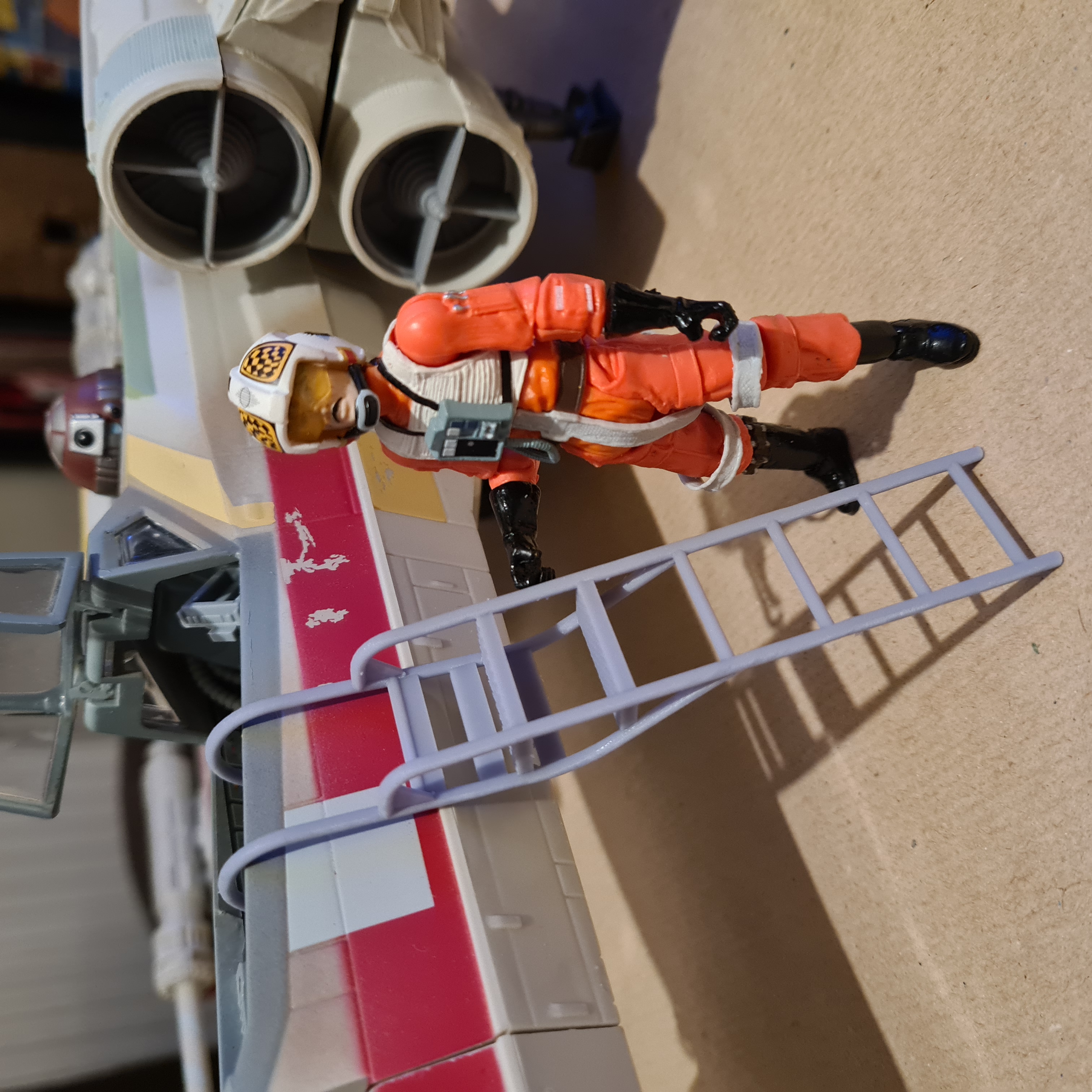 STL file X-Wing Ladder as seen in the Book of Boba Fett for 3.75 🚀 ・3D ...