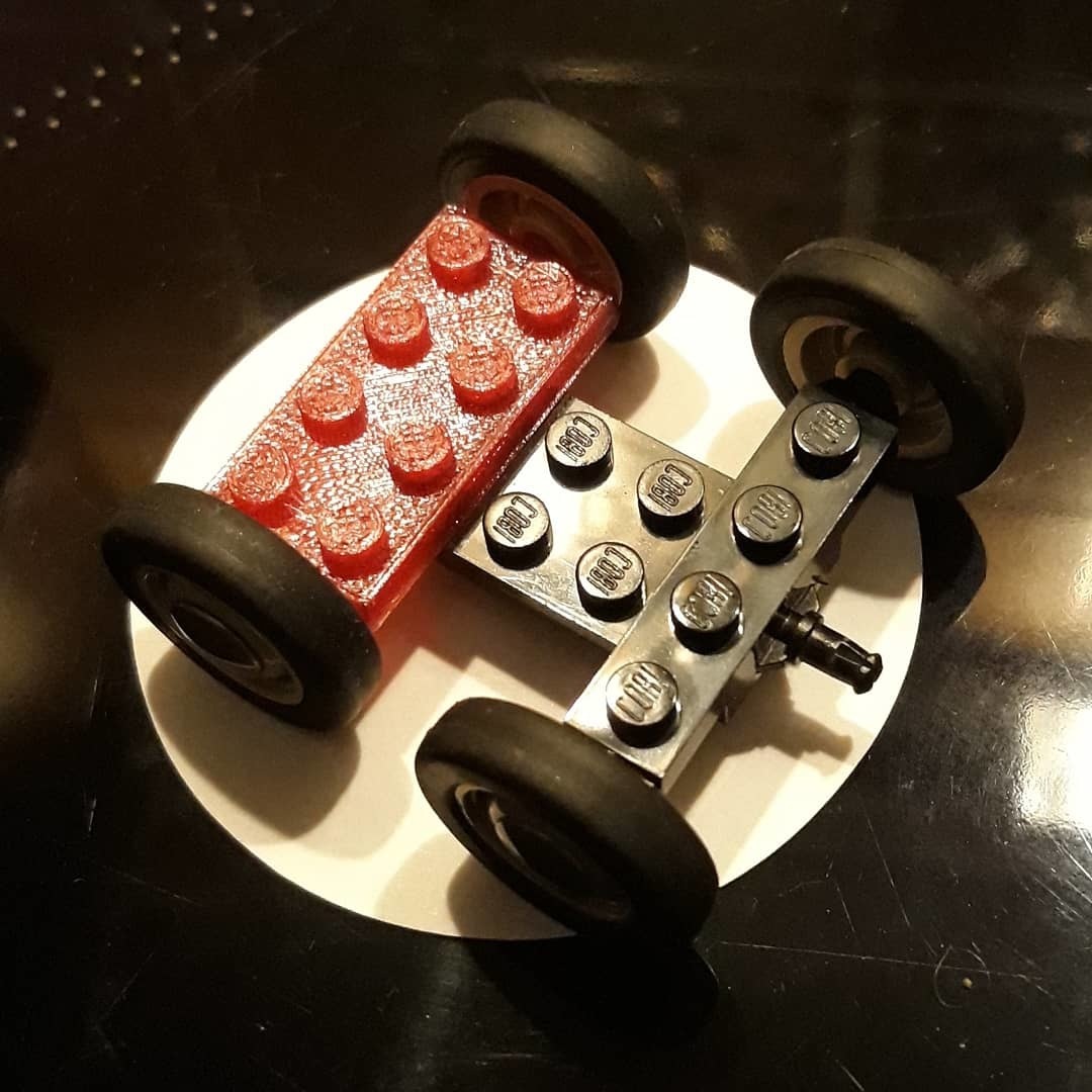 Free STL file 2x4 chassis compatible with Cobi/Lego bricks. 🧱 ・Model to ...