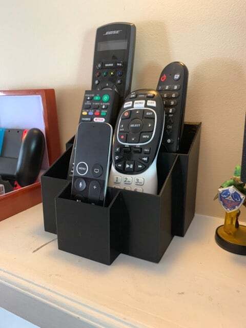 3D printing Custom Remote Caddy・Cults