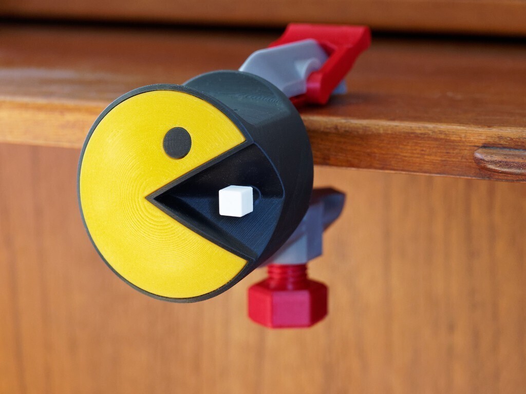 Free STL file Pac-Man Headphone Mount or Desk Ornament 🎧 ・3D print ...