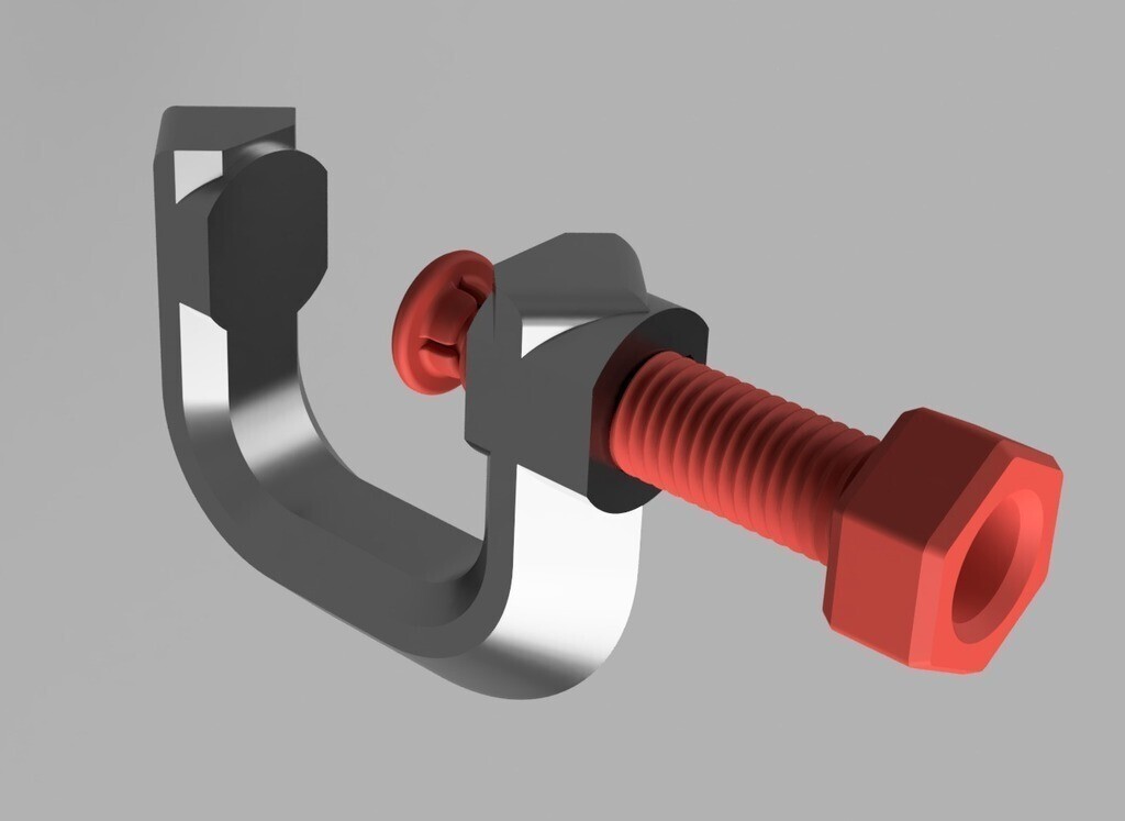 Free STL file Customizable G-Clamp with Stress Model 🗜️ ・3D printer ...