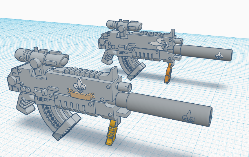 🔫 Battle Barbie's Gun Rack・Free STL File for ・Cults