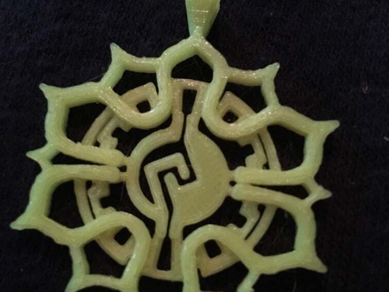 3D printing Mayan Lotus Flower・Cults