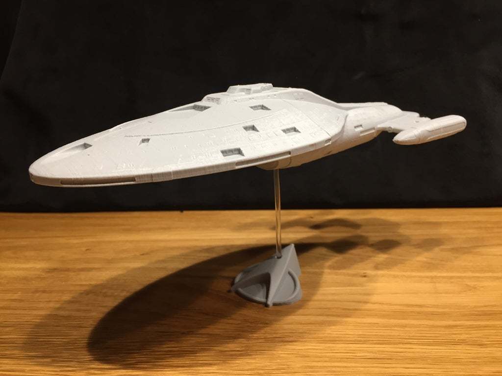 Free STL file Star Trek Ship Base ⭐ ・Model to download and 3D print・Cults