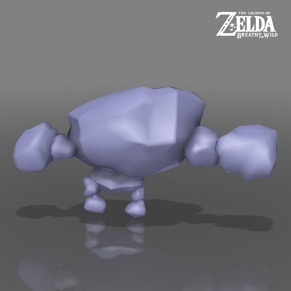 👹 Stone Talus - The Legend of Zelda - Breath of the WIld・ STL File for ...