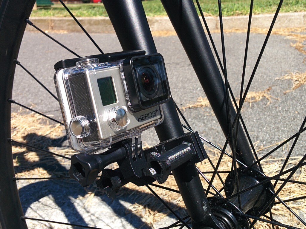Free STL file GoPro Sidebar Mount 🚲 ・3D print model to download・Cults