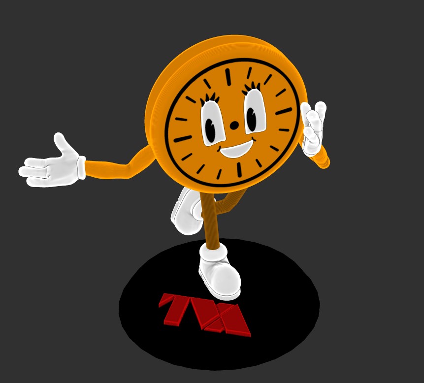 STL file Miss Minutes form Loki series 🦸 ・3D print object to download・Cults