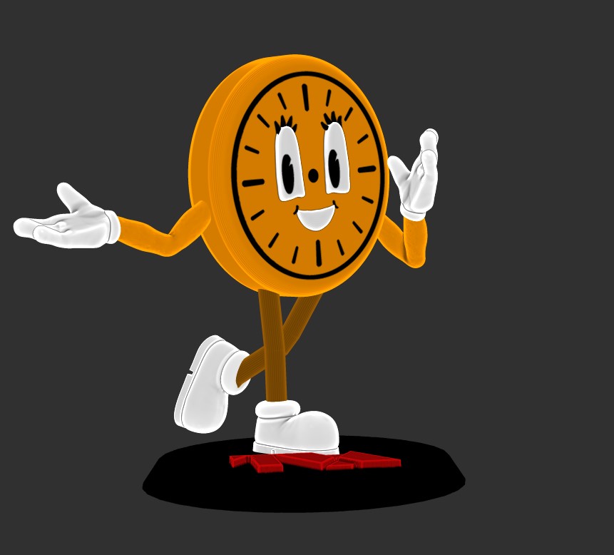 STL file Miss Minutes form Loki series 🦸 ・3D print object to download・Cults