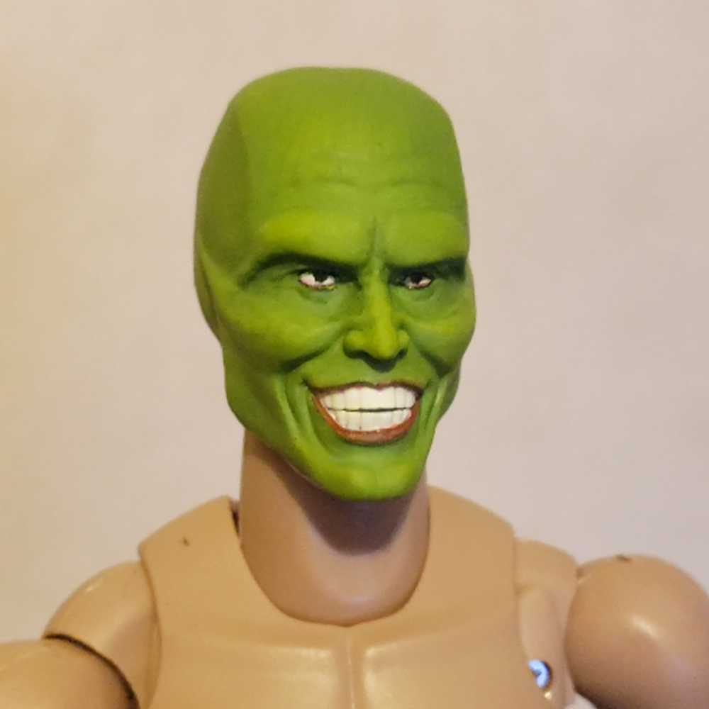 🎲 The Mask for custom figure Head 1/6・ STL File for ・Cults