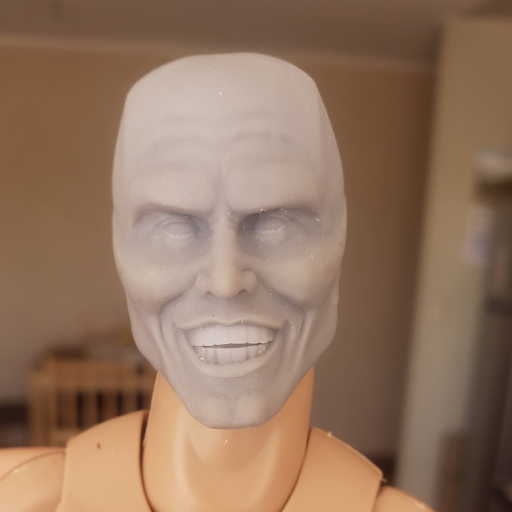 🎲 The Mask for custom figure Head 1/6・ STL File for ・Cults