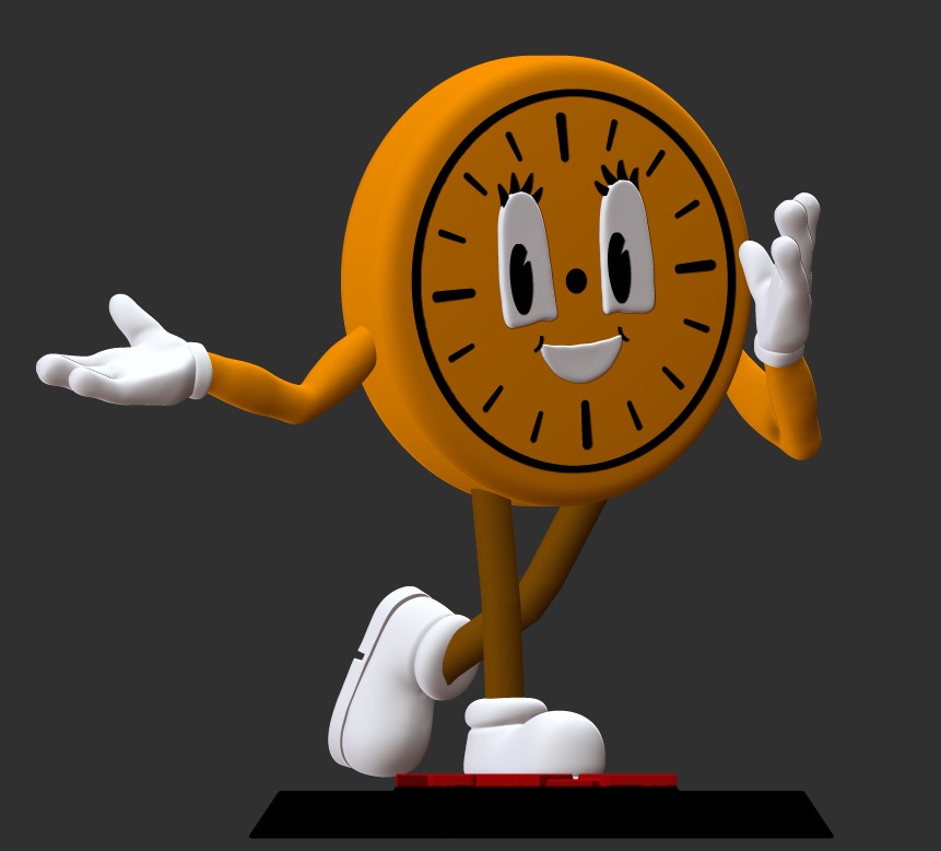 STL file Miss Minutes form Loki series 🦸 ・3D print object to download・Cults