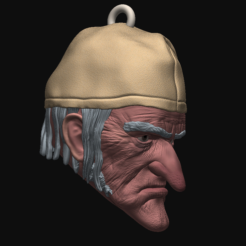 🎄 Ebenezer Scrooge from A Disney Christmas Carol Christmas Ornament ...