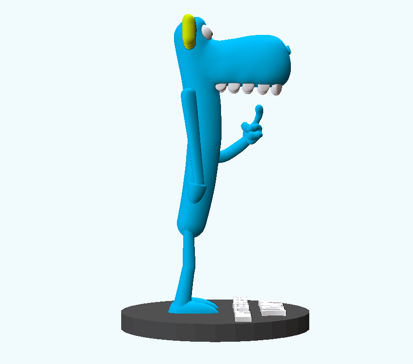 STL file Lumpy from happy tree friends series 🌳 ・3D print object to ...