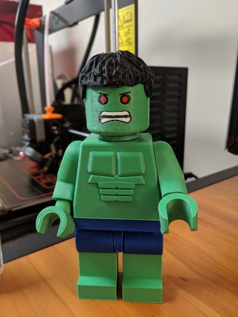 🎨 Giant Lego Hulk Legs Multicolor・Free STL File for ・Cults