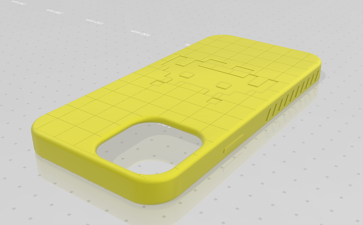 STL file Iphone 13 Pro Max Flexible Case Space Invader 📱 ・3D printable ...