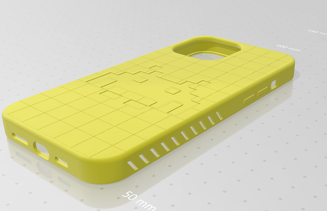 STL file Iphone 13 Pro Max Flexible Case Space Invader 📱 ・3D printable ...