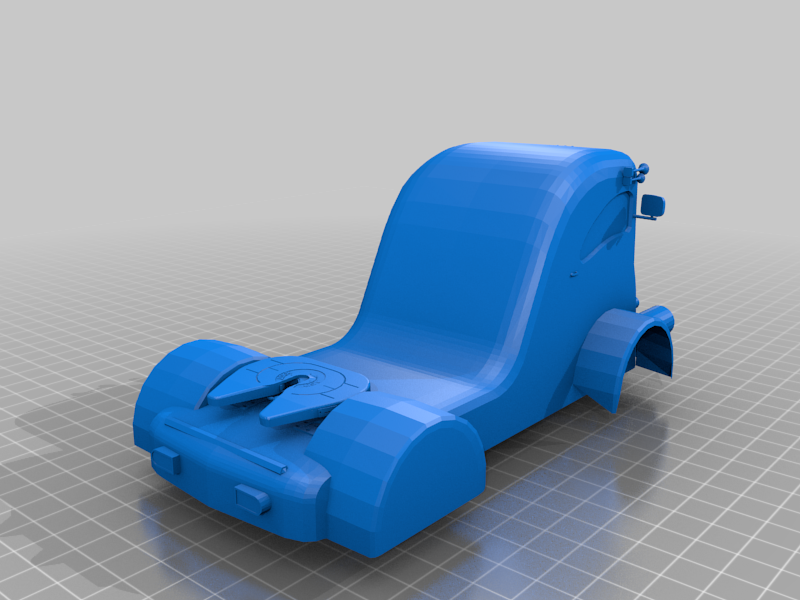 🚚 White COE Labatt's Streamliner Truck 1947・Free STL File for ・Cults