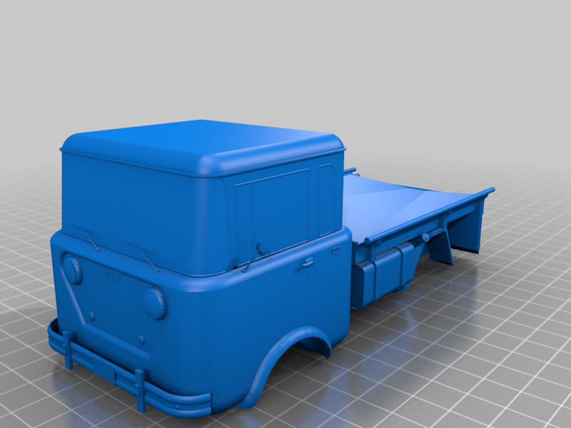 🎛️ Willys Jeep FC150 Forward Control 1957・Free STL File for ・Cults
