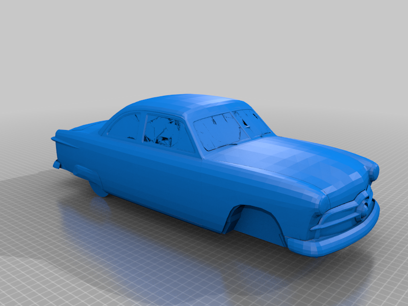Free STL file Ford Custom Business Coupe 1949 🚙 ・3D printable model to ...