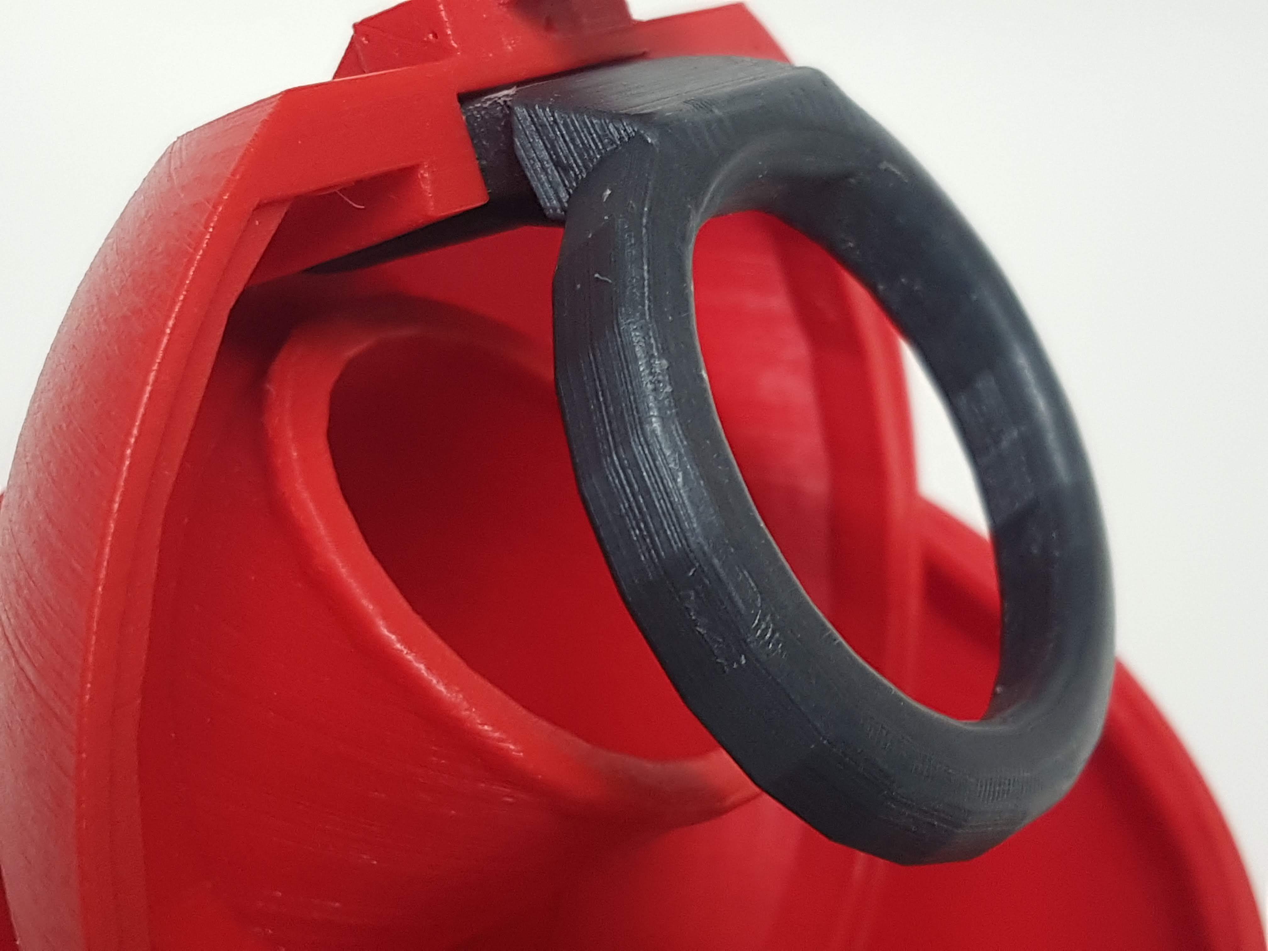🤐 Heart-ON Chastity Retainer ring 30mm-45mm (NO Spikes)・ STL File for ...