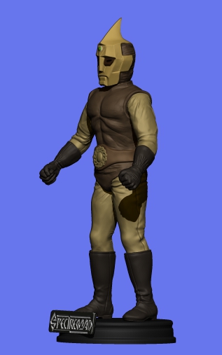 3D file Spectreman 👽 ・3D print design to download・Cults