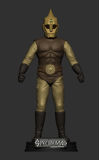 3D file Spectreman 👽 ・3D print design to download・Cults