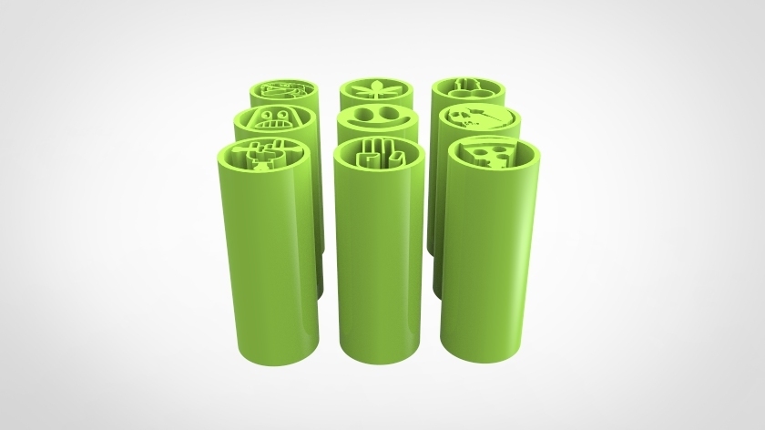 STL file VOL.1 -- 9 WEED FILTERS TIPS 🌱 ・3D printing model to download ...
