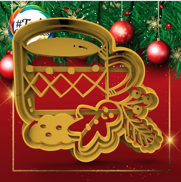 STL file Christmas Cutter 🎄 ・3D printable model to download・Cults