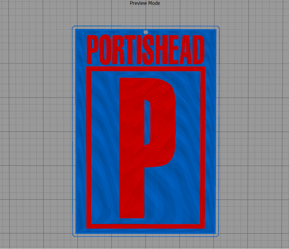 Free STL file PORTISHEAD LOGO 👽 ・Object to download and to 3D print・Cults