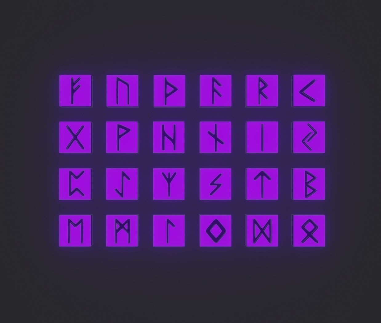 👽 RUNES・Free STL File for ・Cults