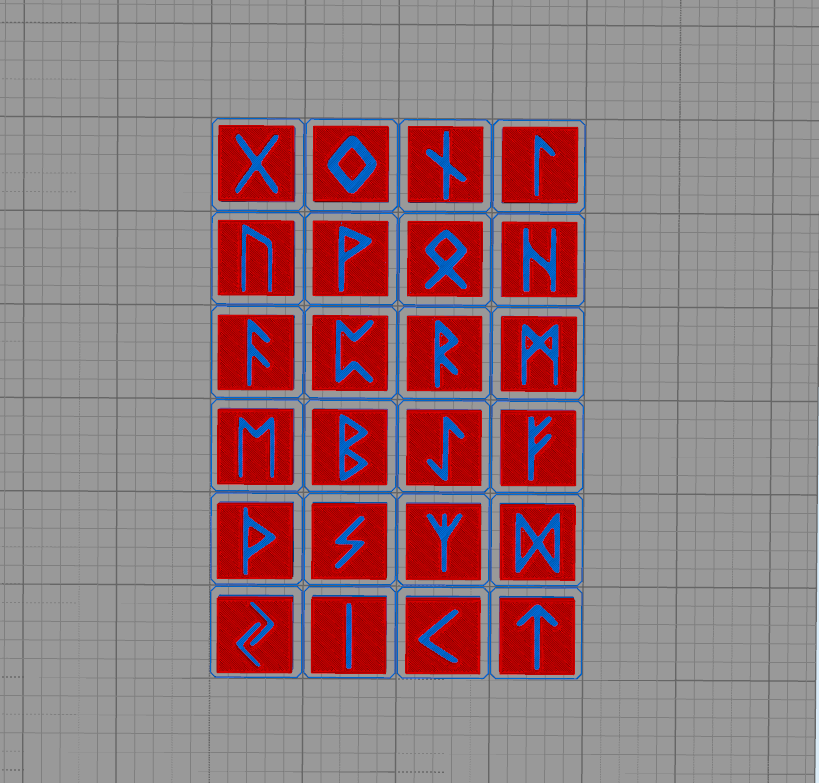 👽 RUNES・Free STL File for ・Cults