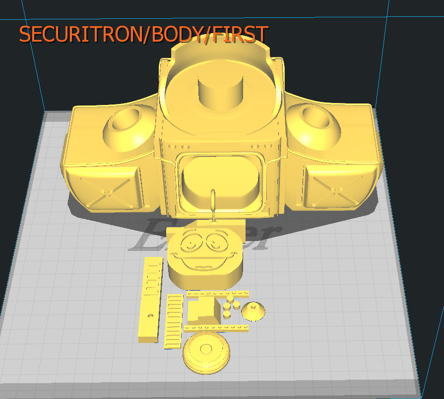 🎮 FALLOUT SECURITRON・ STL File for ・Cults