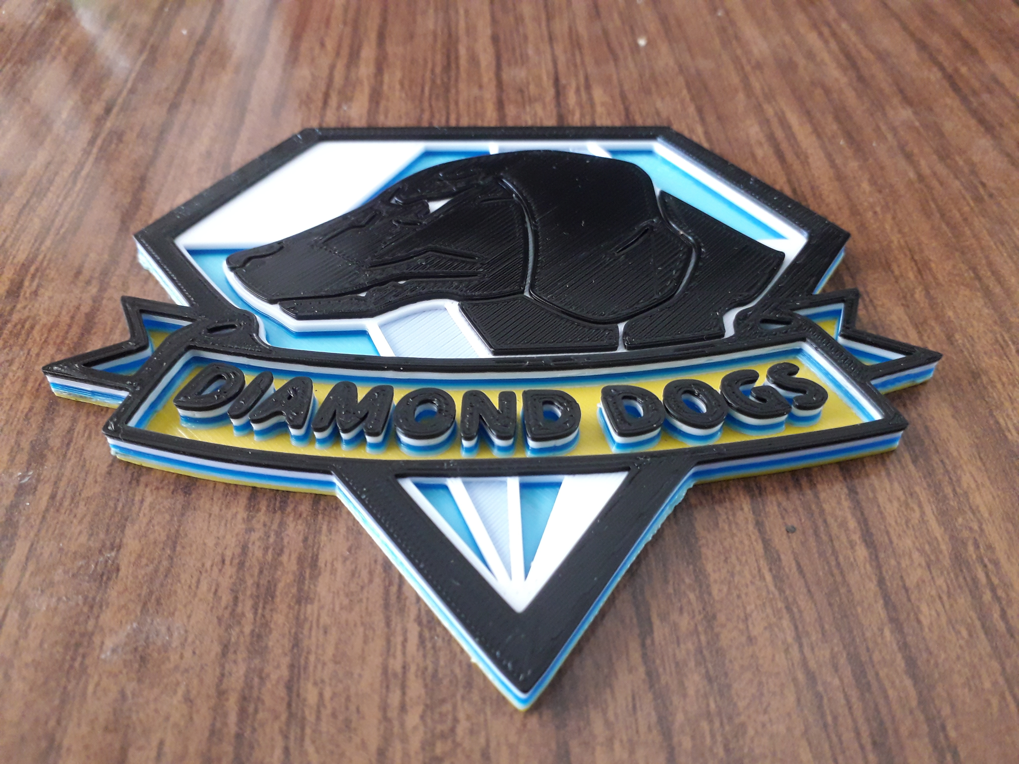 💎 Diamond dogs logo・ STL File for ・Cults