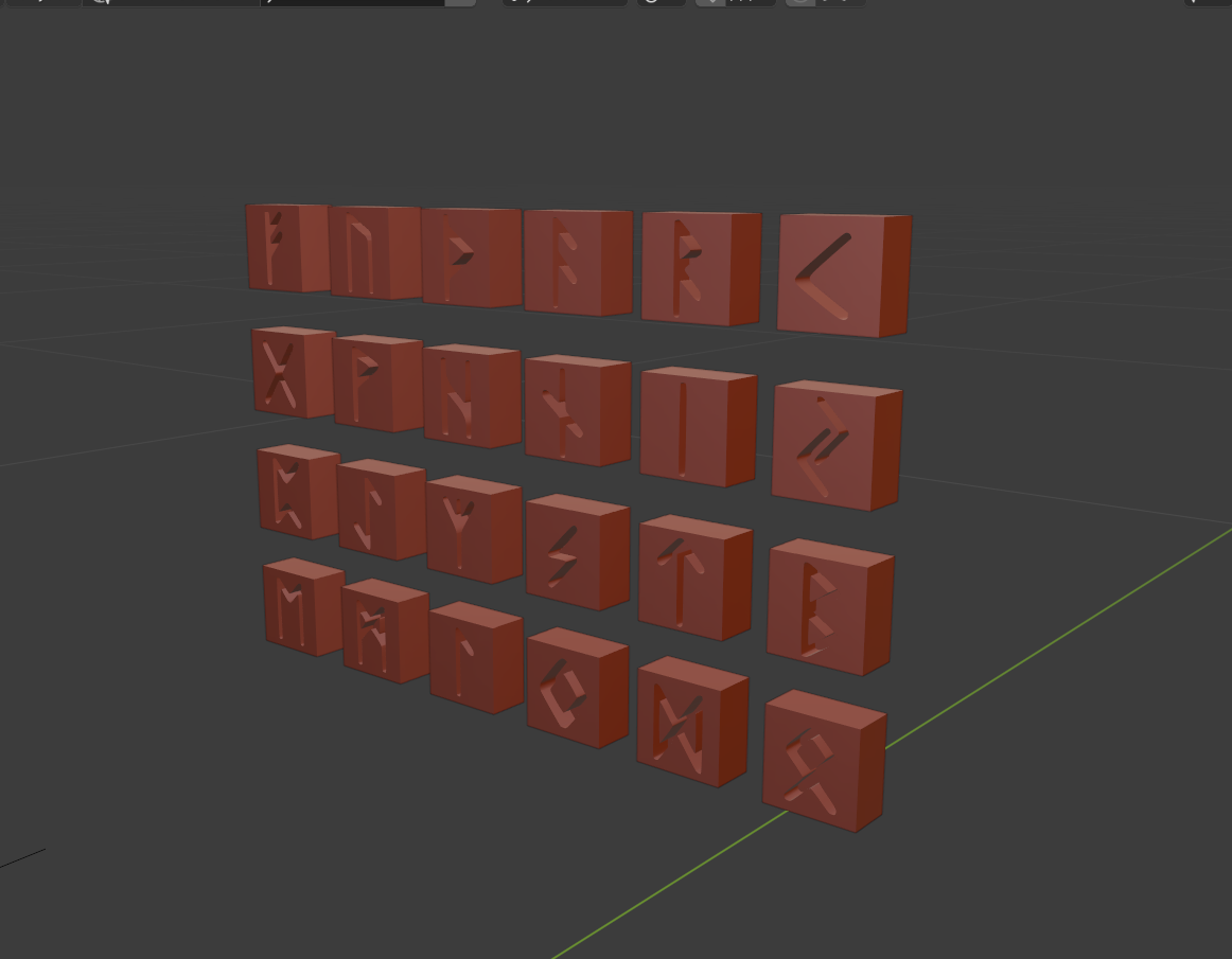 👽 RUNES・Free STL File for ・Cults
