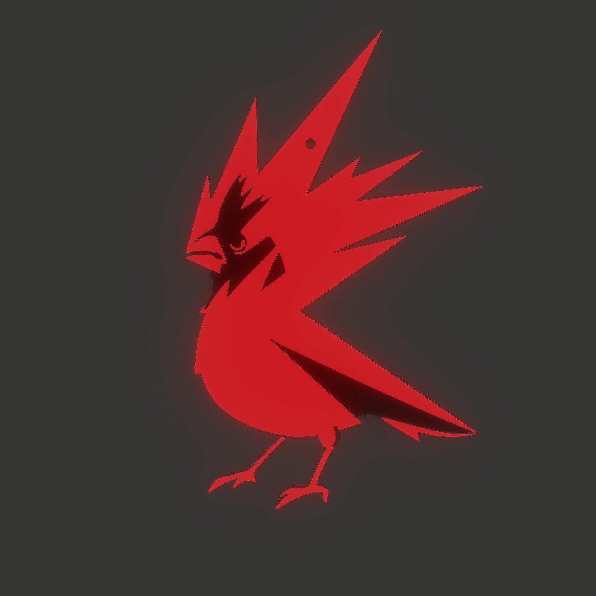 Free STL file CD PROJECT RED LOGO 💽 ・3D printable object to download・Cults