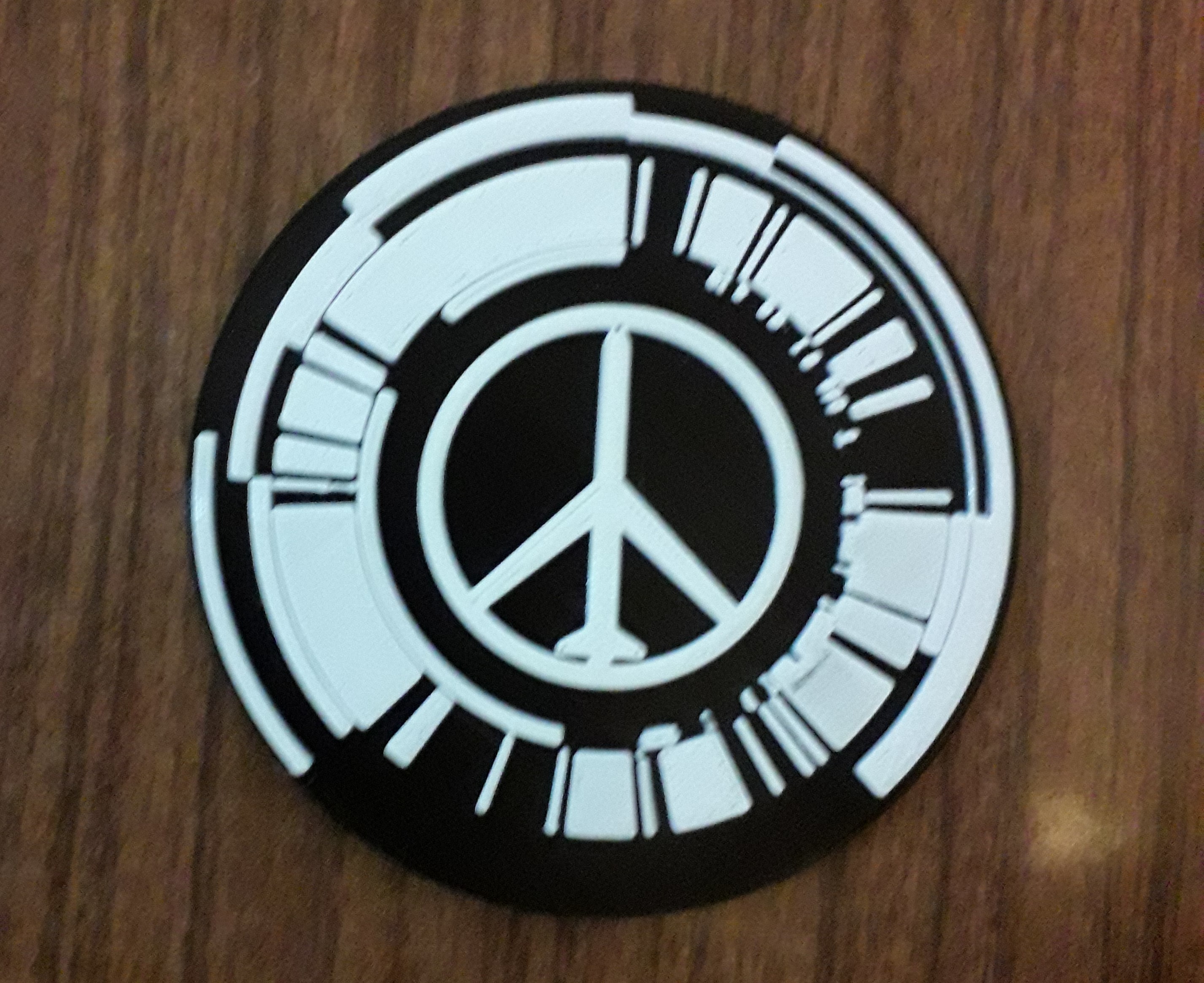 ☮️ Peace walker logo・ STL File for ・Cults