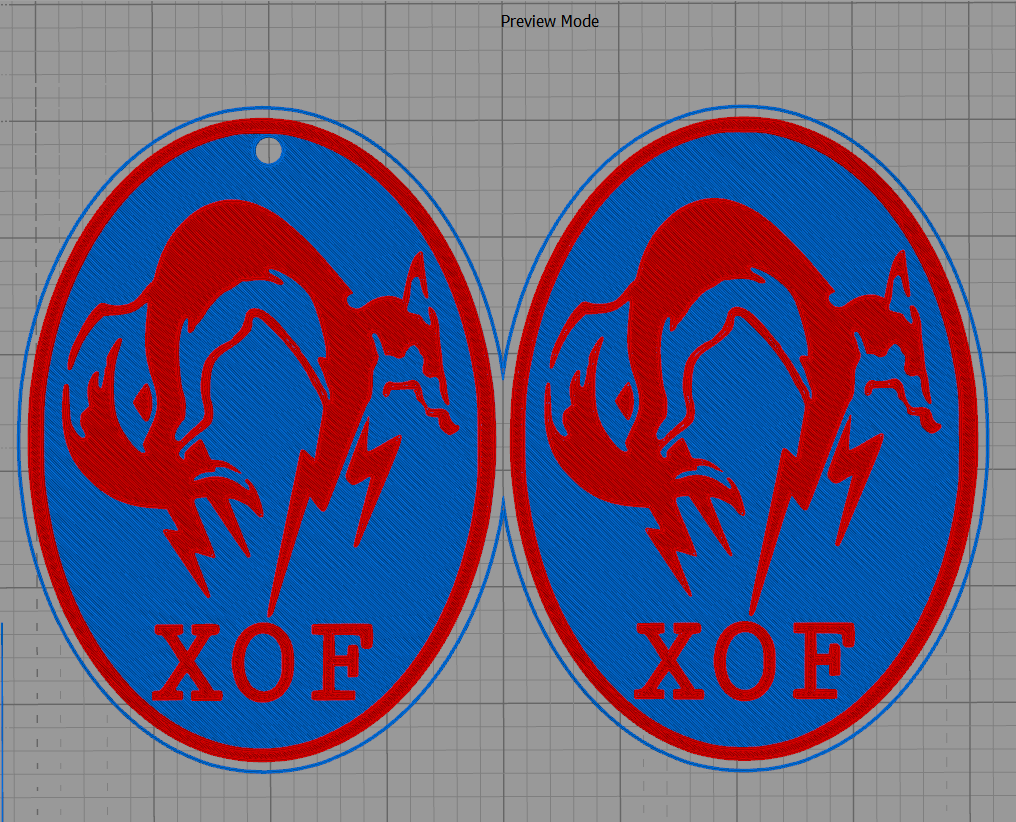 STL file XOF Logo 🐍 ・3D printable model to download・Cults