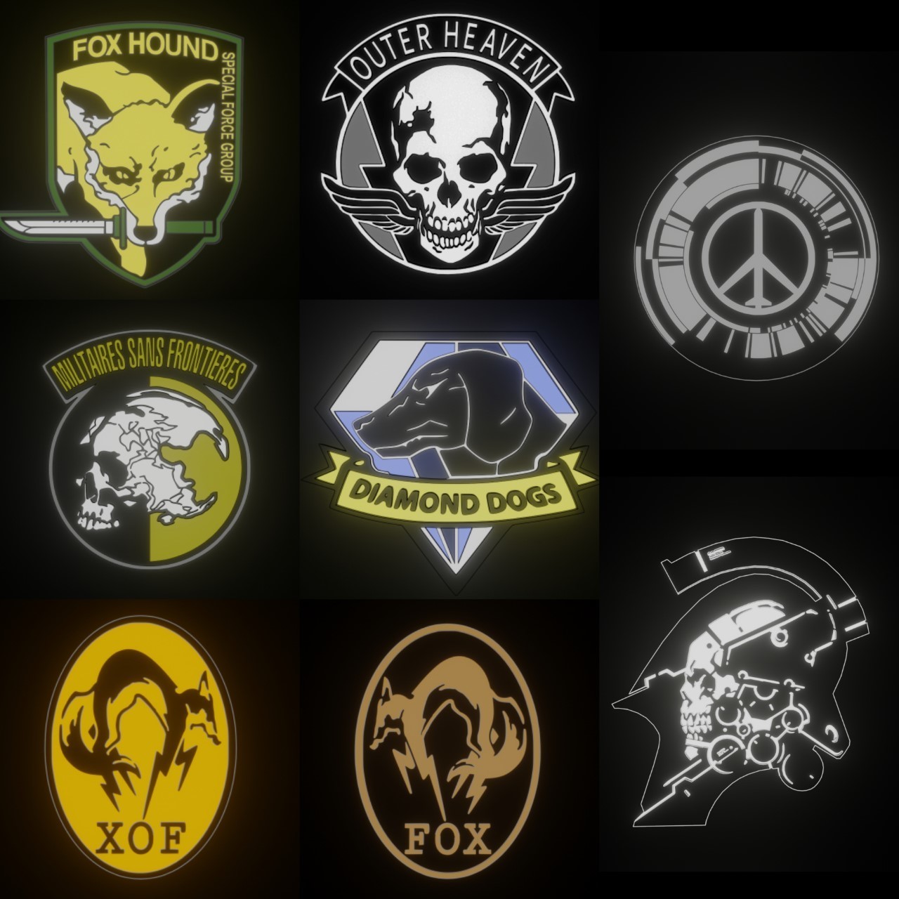 STL file METAL GEAR PACK ⚙️ ・3D printing idea to download・Cults