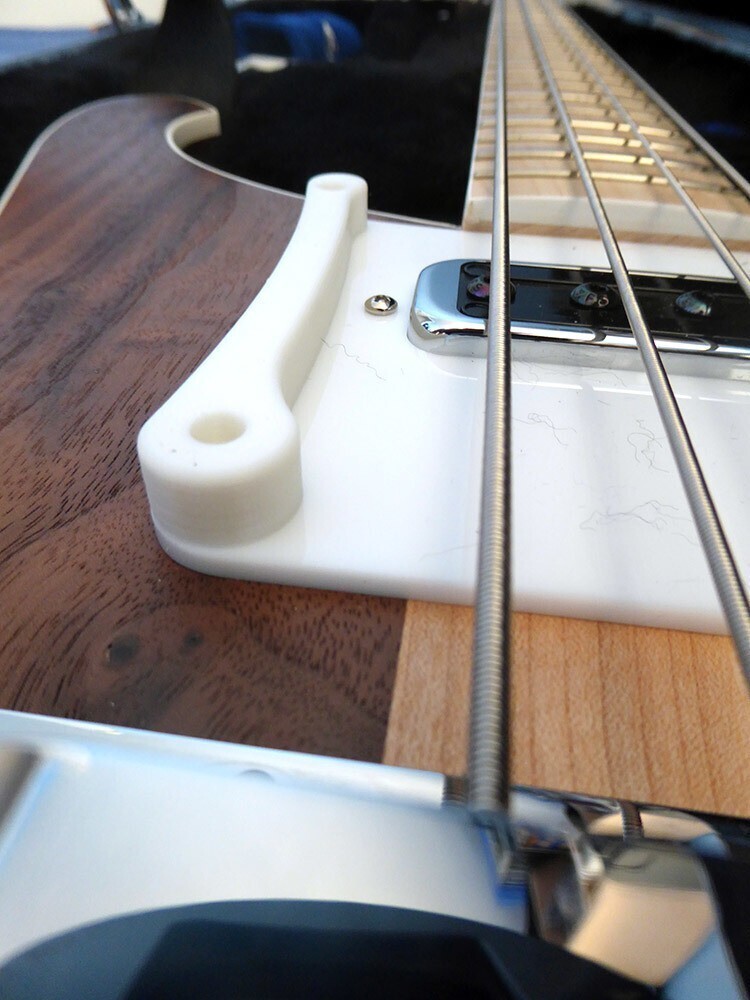 Free STL file Rickenbacker 4003 Bass Thumb Rest 🎵 ・Template to download ...