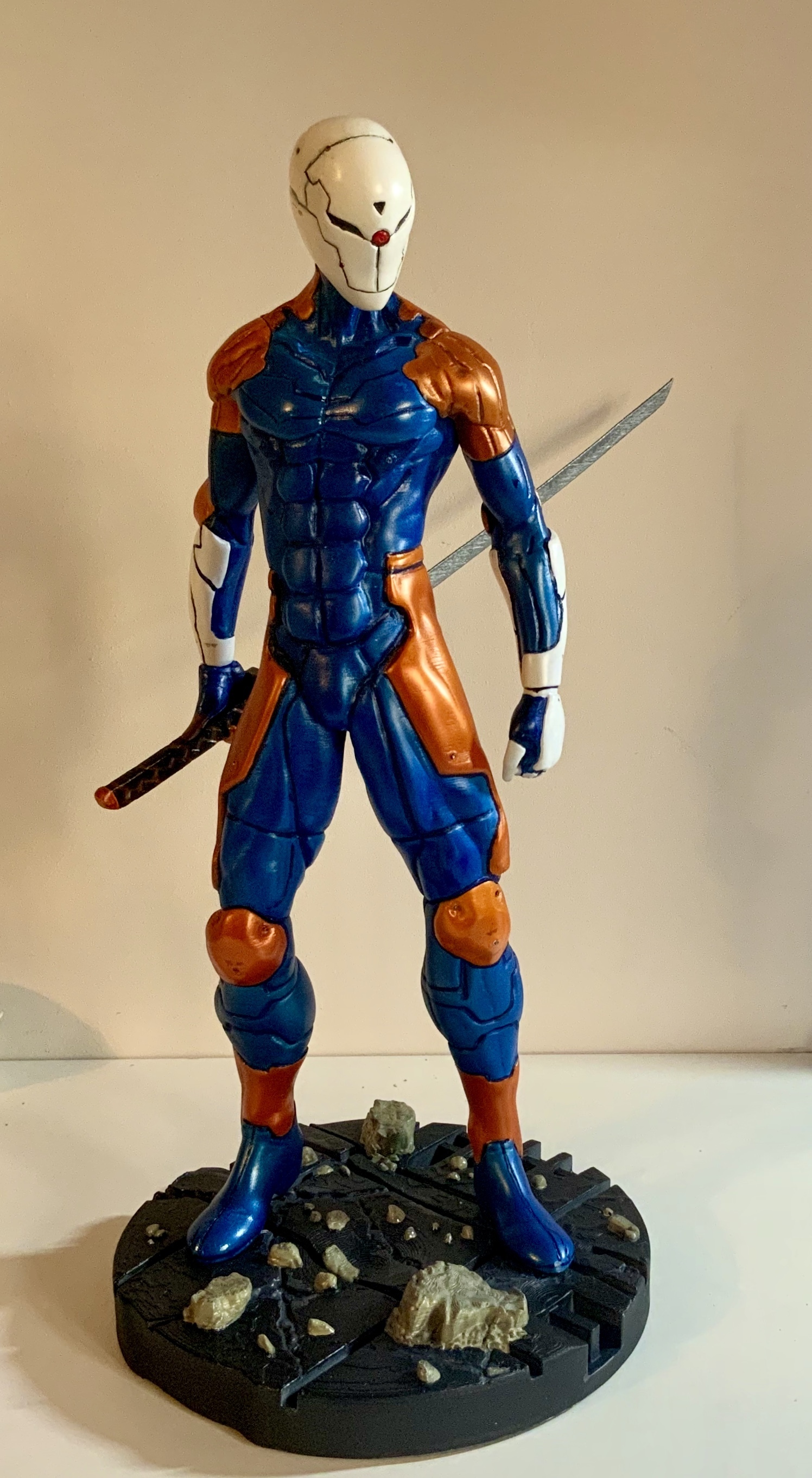 3D printer Cyborg Ninja Metal Gear • made with Ender 3 Pro.・Cults