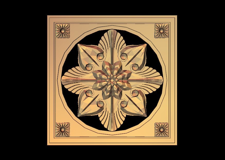 Free STL file frame renaissance moulure holder wall 🖼️ ・3D print design ...