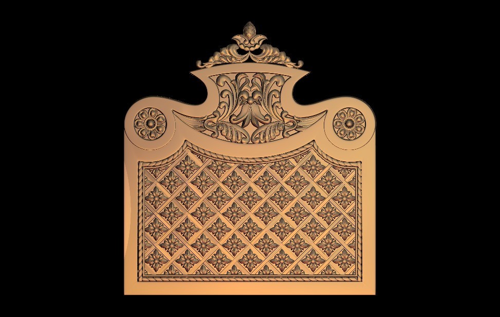 Free STL file Bed headboard 🛏️ ・Design to download and 3D print・Cults
