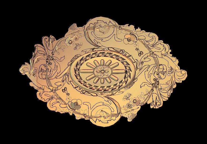 🖼️ wall hanger frame renaissance moulure・Free STL File for ・Cults