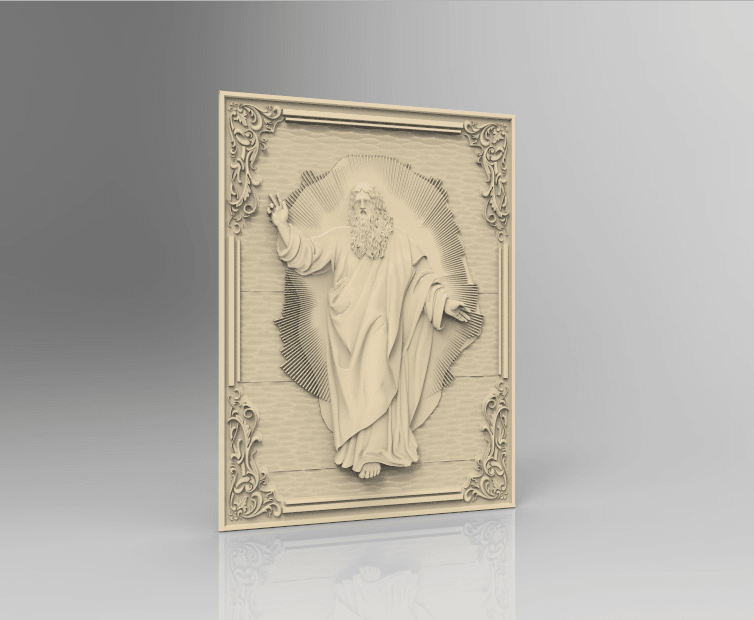 Archivo STL gratis dios santo religioso cristiano 🎨 ・Plan de la ...