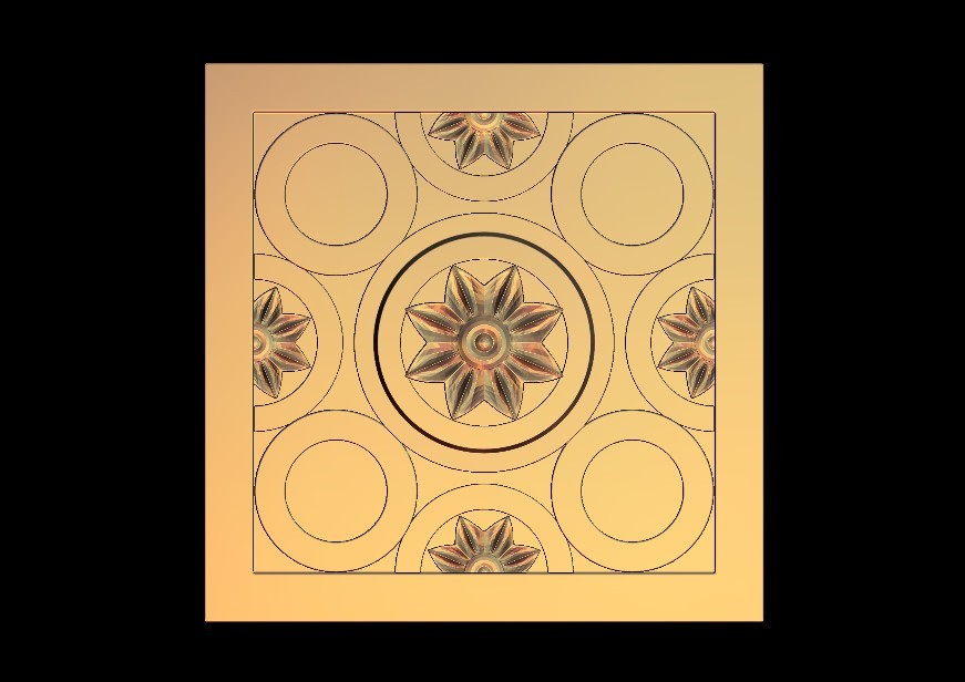 Free STL file frame renaissance moulure holder wall 🖼️ ・3D print design ...