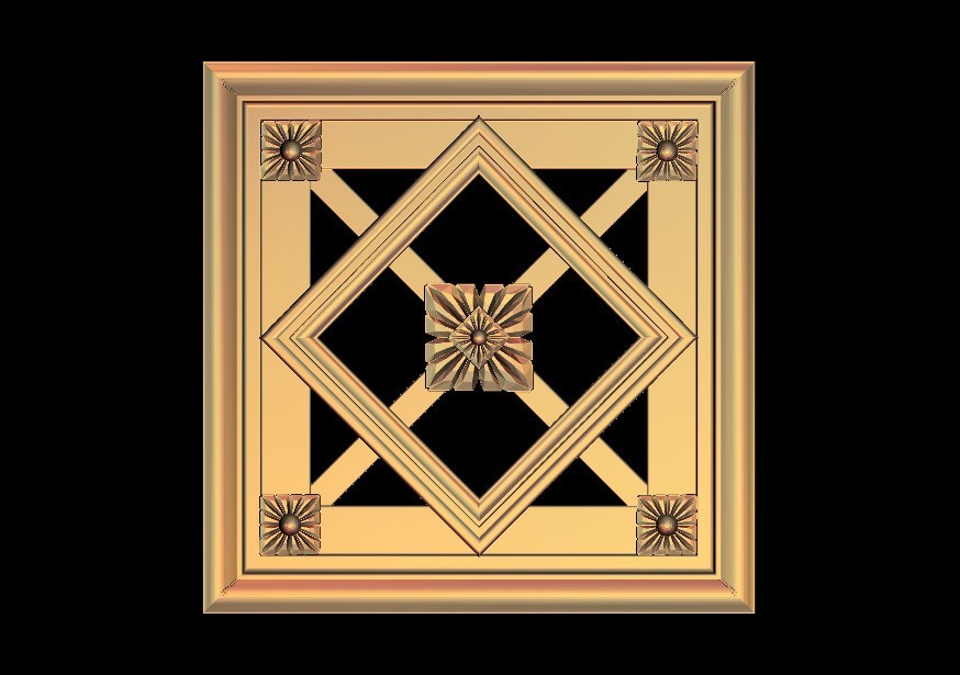 Free STL file frame renaissance moulure holder wall 🖼️ ・3D print design ...