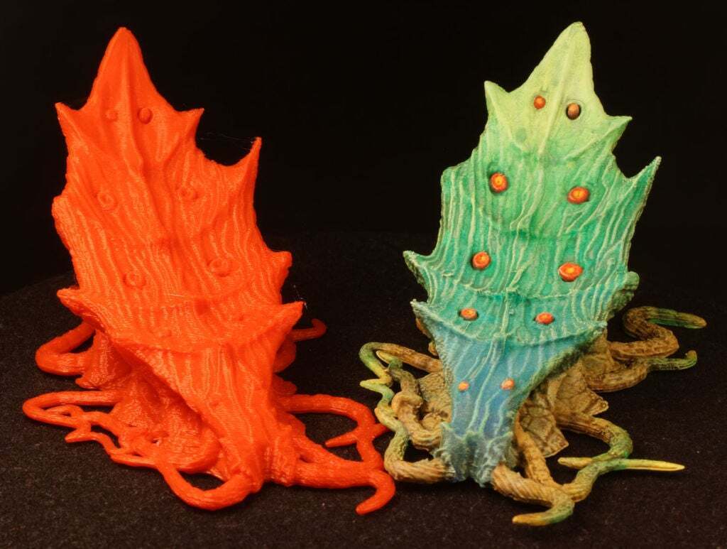 🎲 Tabletop plant: "Freak Leaf" (Alien Vegetation 31)・Free STL File for ...