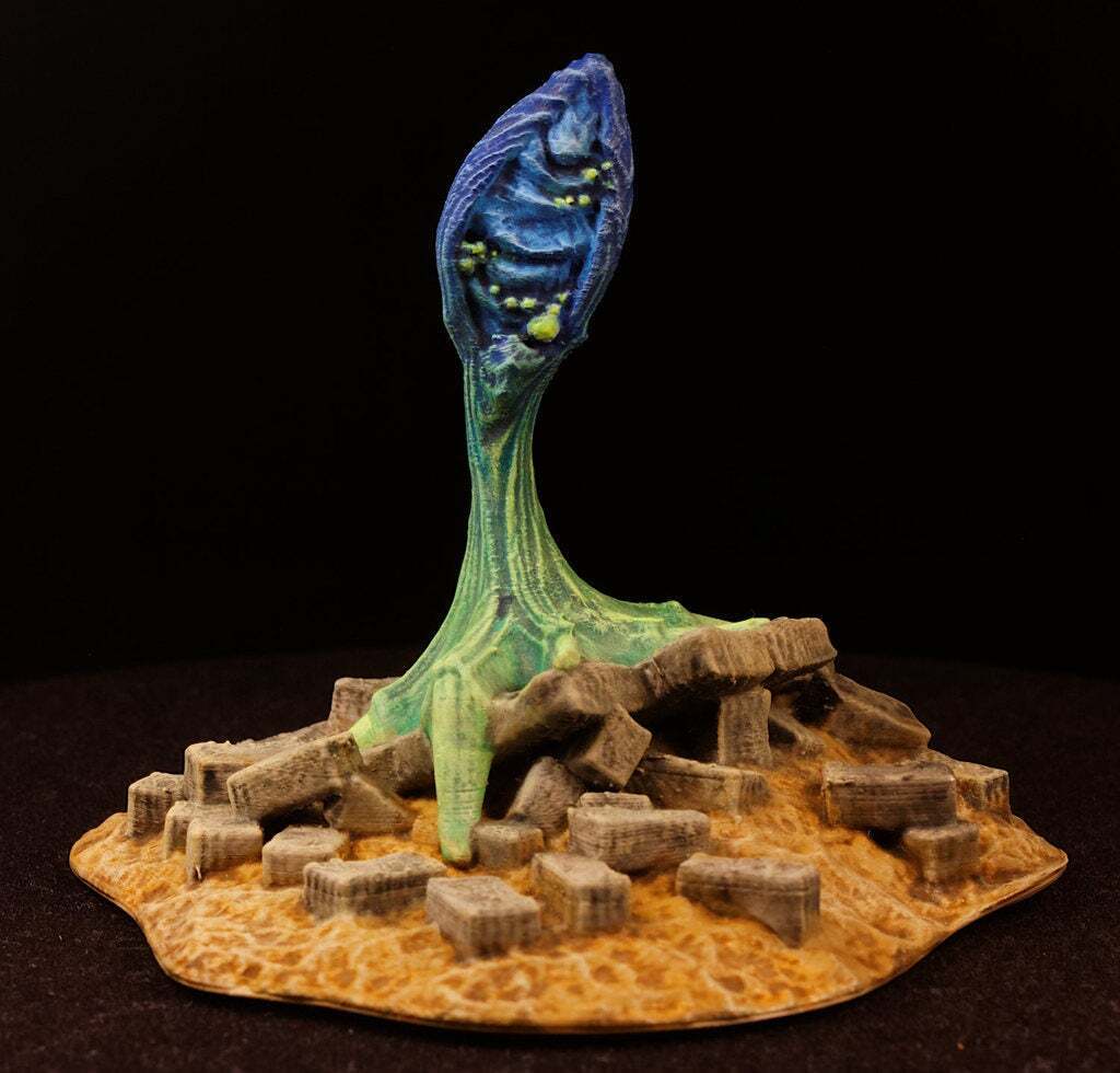 🎲 Tabletop plant: "Claw Root" (Alien Vegetation 32)・Free STL File for ...