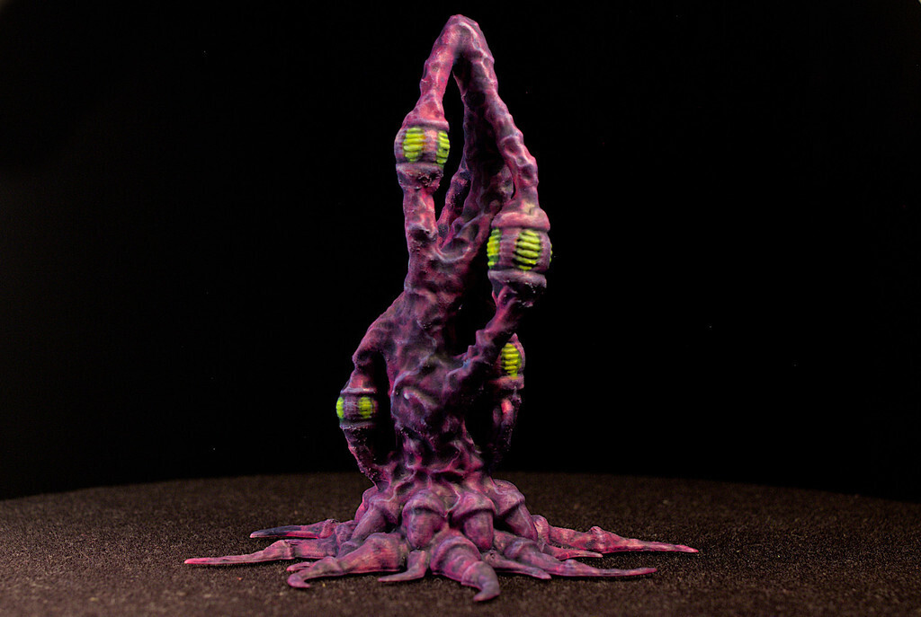 🎲 Tabletop plant: "Orb Tree" (Alien Vegetation 44)・Free STL File for ・Cults